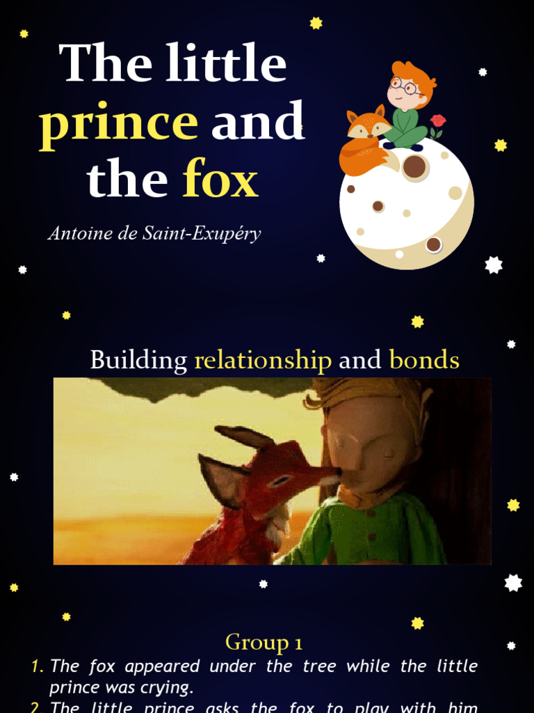 The Little Prince and The Fox | PDF | Love | The Little Prince