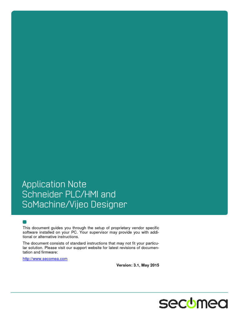DP LM-0076-SCHNEIDER-PLC-HMI and SoMachine-Vijeo Designer Ethernet USB ...