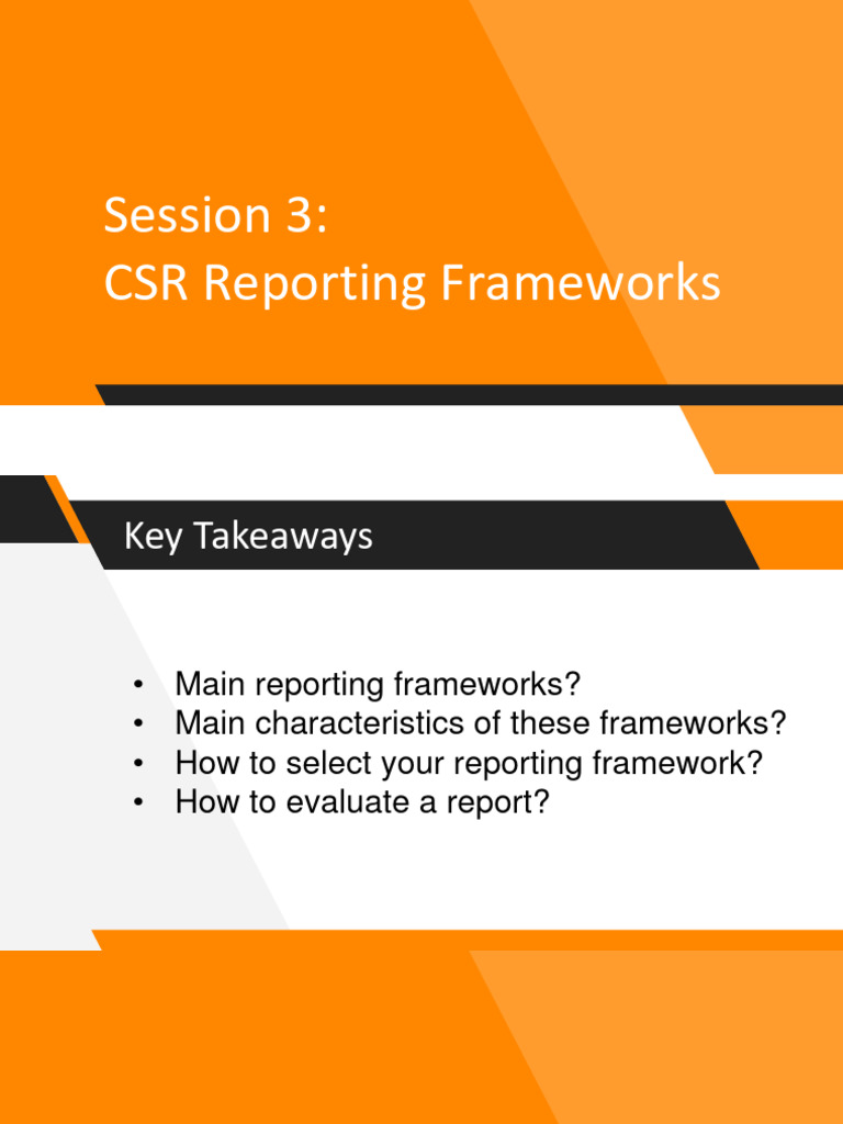 300 Reporting Frameworks | PDF | Corporate Social Responsibility | Business