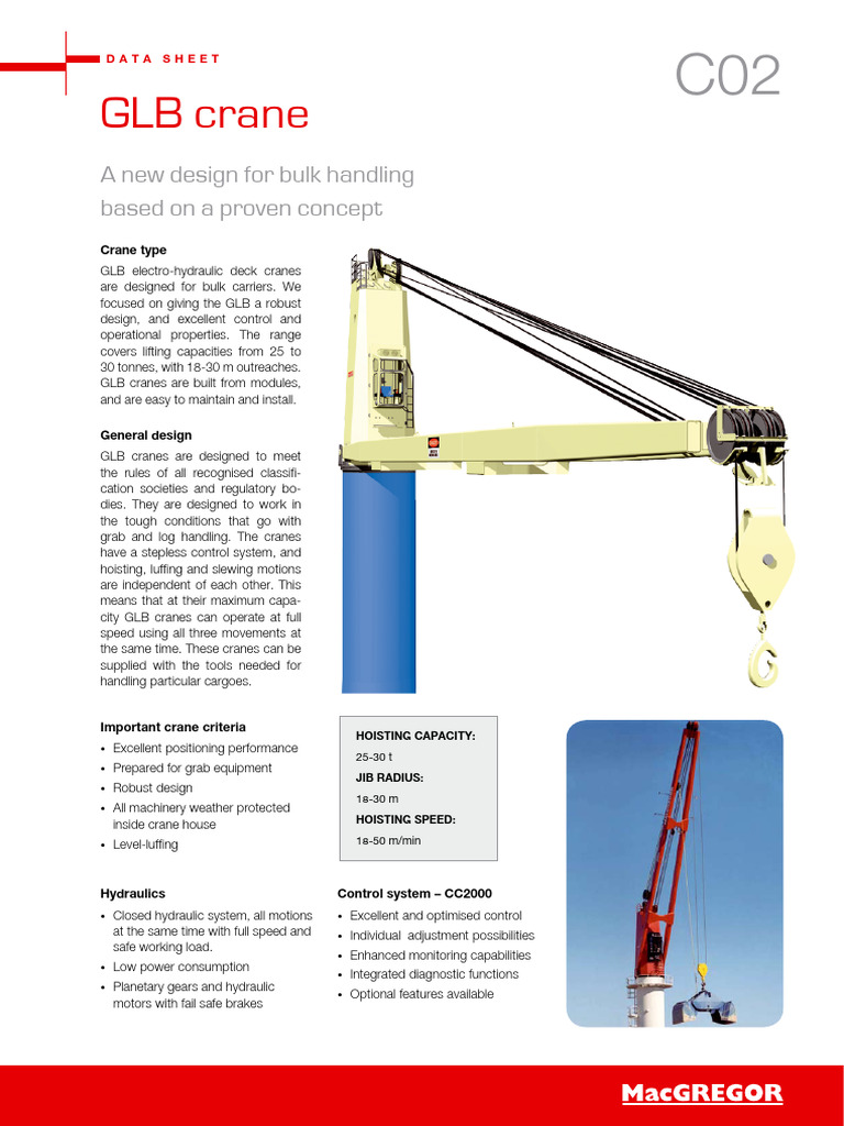 MacGREGOR C02 GLB | PDF | Crane (Machine) | Manufactured Goods