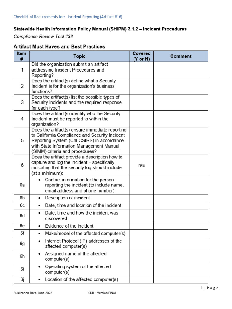 Ransomware Incident Response Plan Template | PDF | Computer Security ...