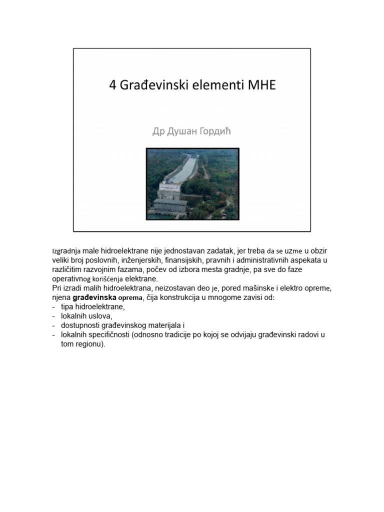5 Gradjevinski Elementi | PDF