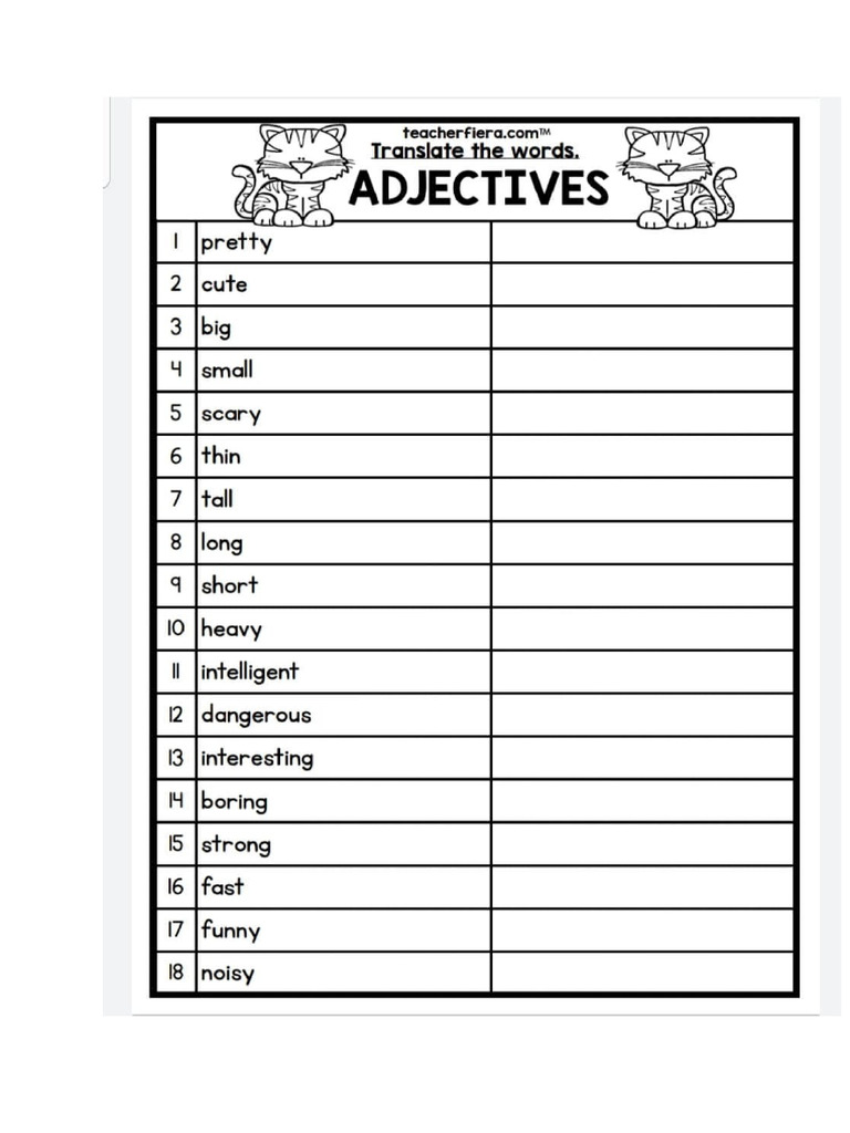 Comparative Adj Yr4 | PDF