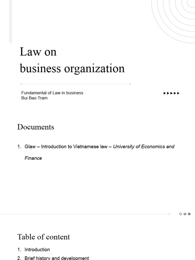 Law On Business Organization | PDF | Limited Liability | Limited ...