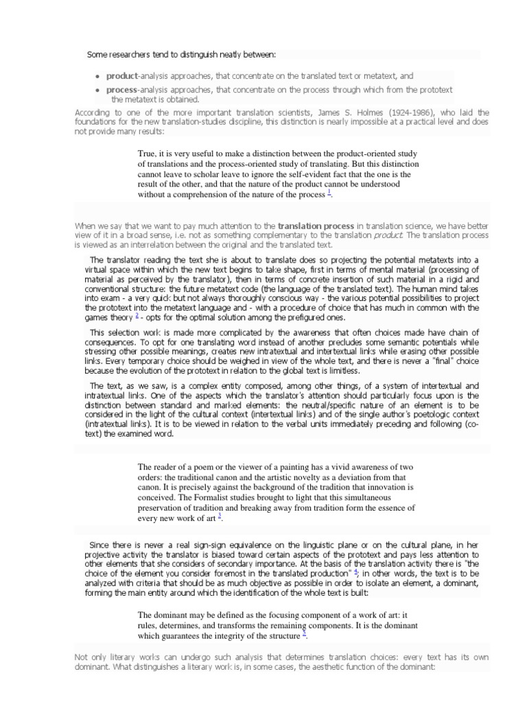 The Translation Process | PDF | Translations | Jacob