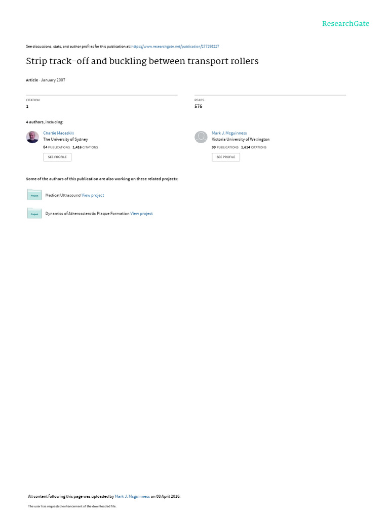 Strip_track-off_and_buckling_between_transport_rol | PDF | Eigenvalues ...