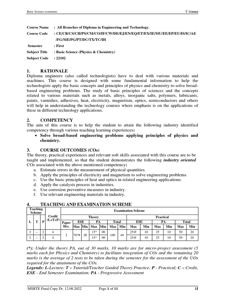 Basic Science Physics Chemistry Pdf Corrosion Solid