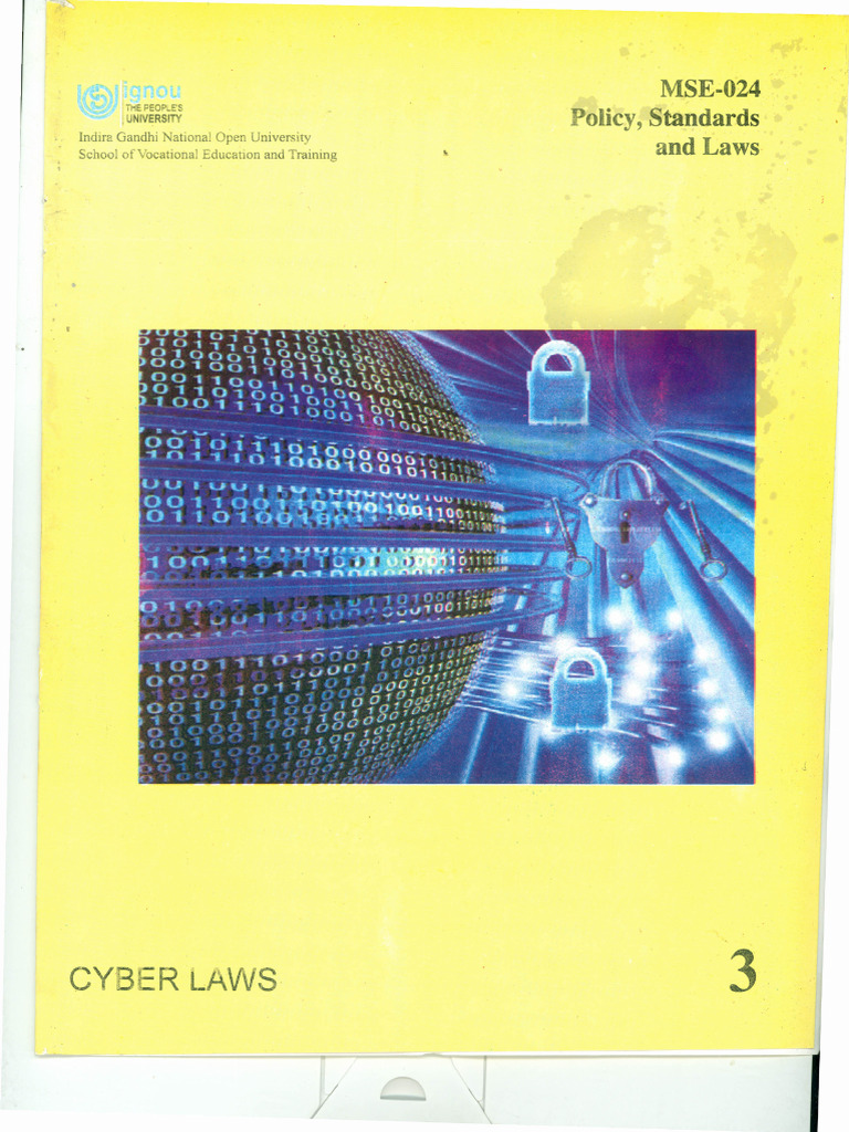 Block-3 Cyber Laws | PDF | Cyberspace | Computer Law