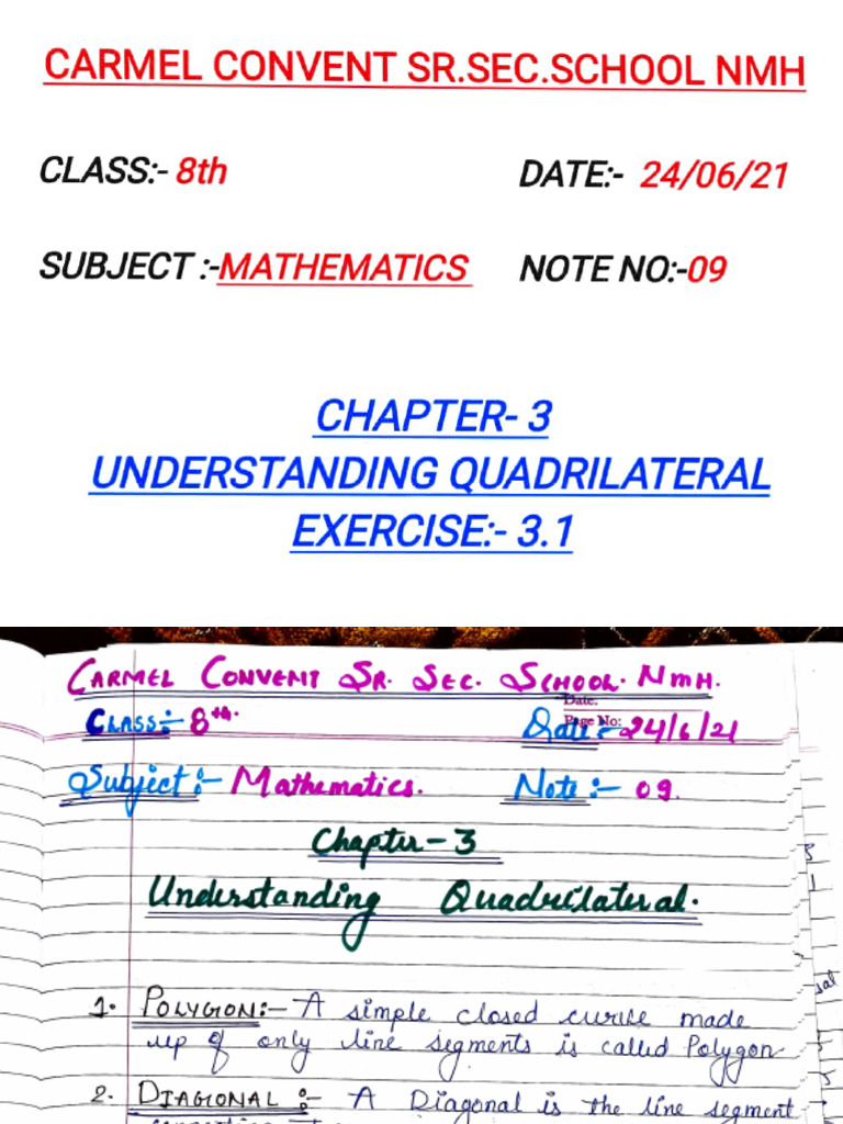CLASS 8 NOTES | PDF | Elementary Geometry | Euclidean Plane Geometry