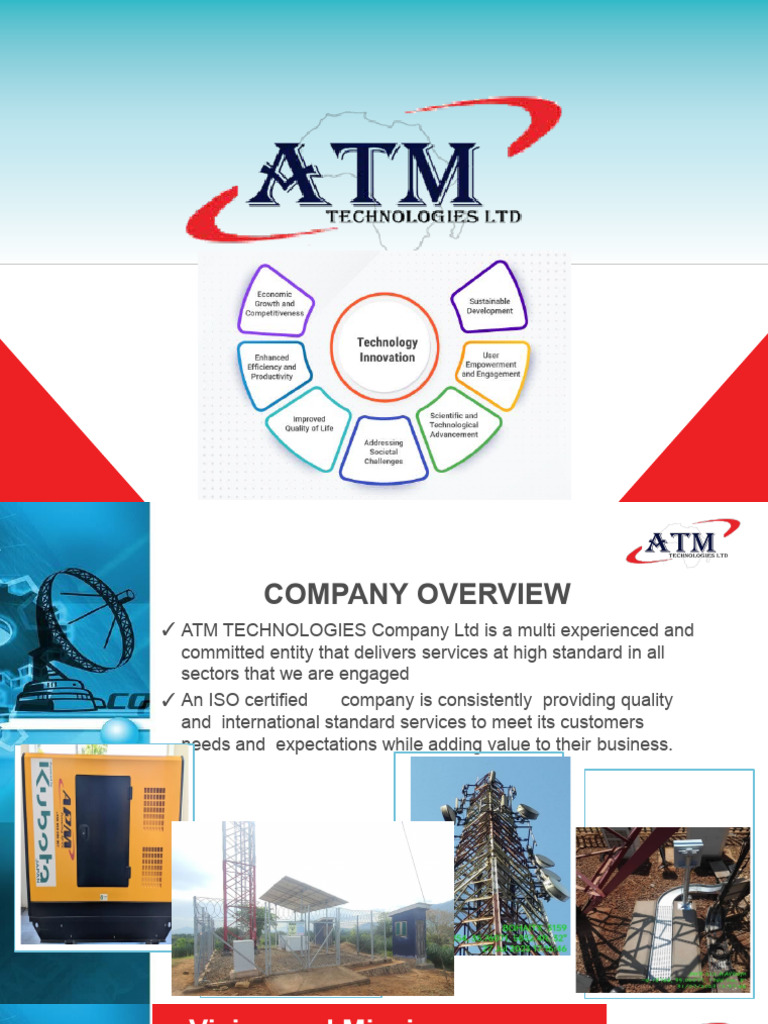 ATM TECHNOLOGIES PROFILE Update | PDF | Automated Teller Machine | Iso 9000