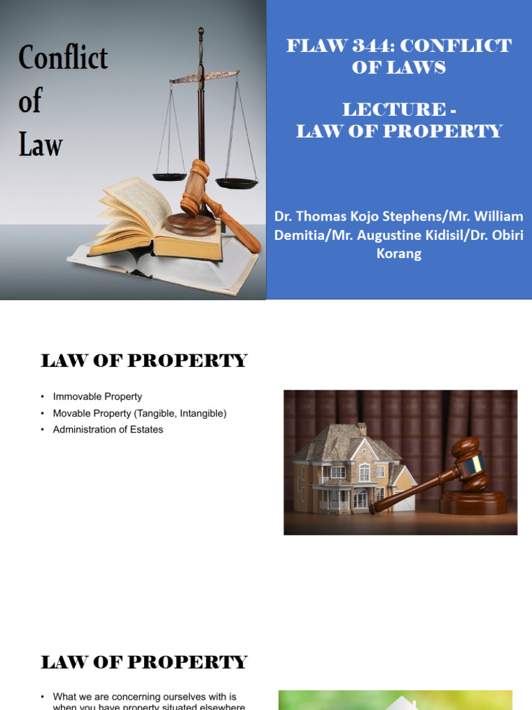 Movable vs Immovable Property Law | PDF | Negotiable Instrument | Property