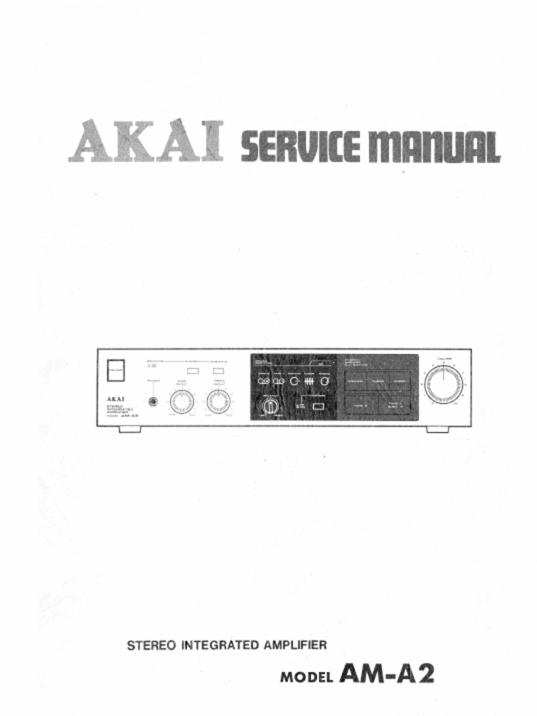 Akai Am-A2 | PDF