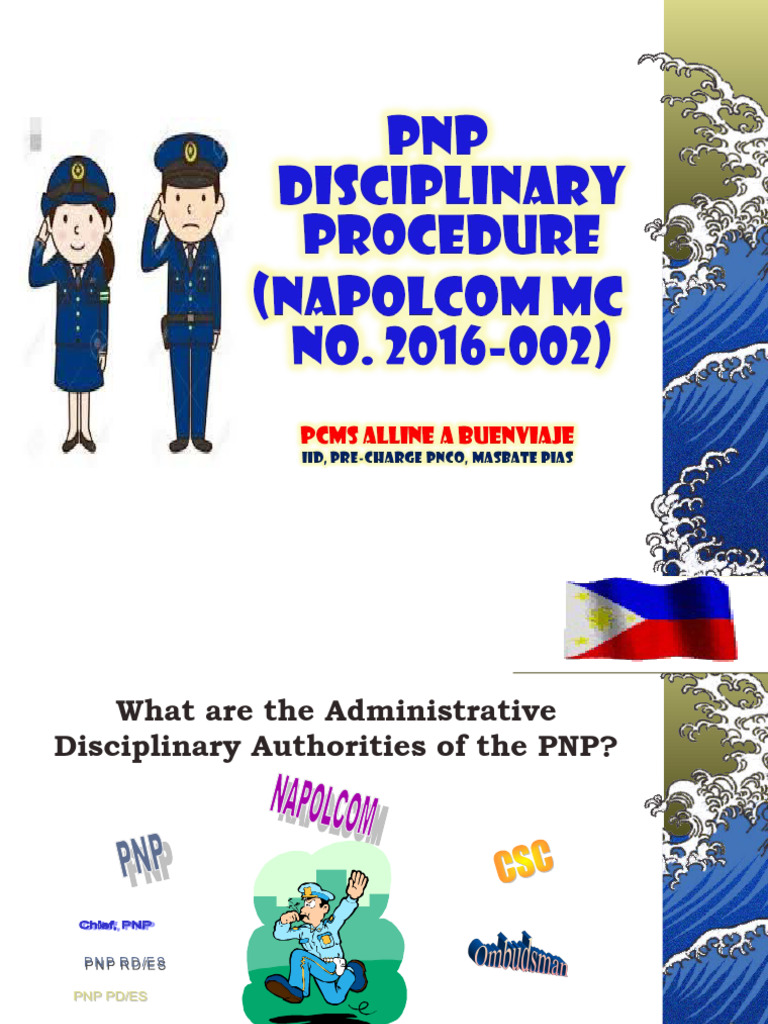 PNP Administrative Machienery and Disciplinary Procedure | PDF ...