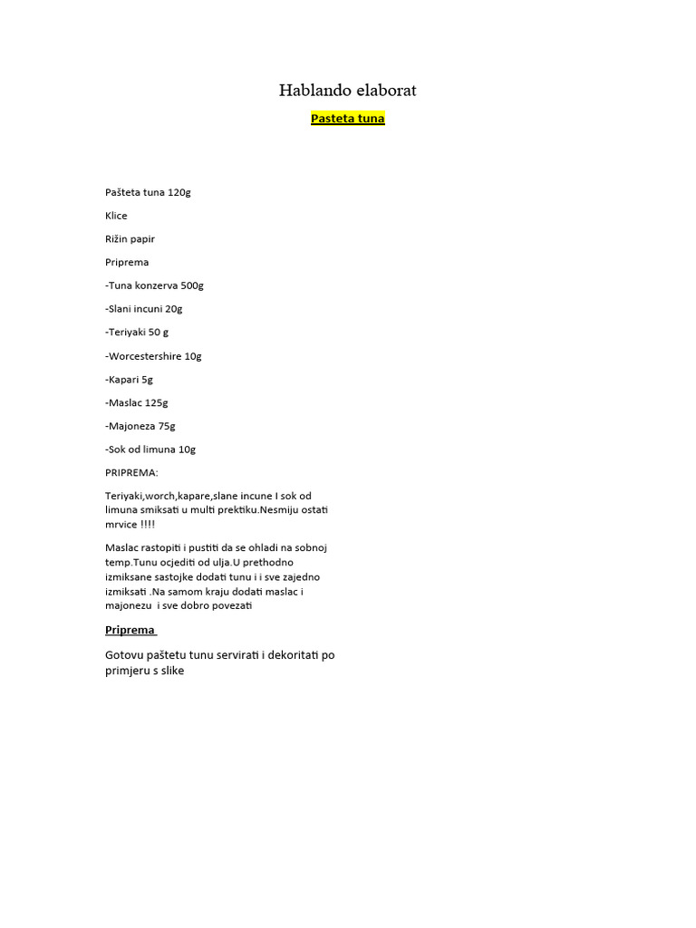 Hablando Elaborat 2024 | PDF