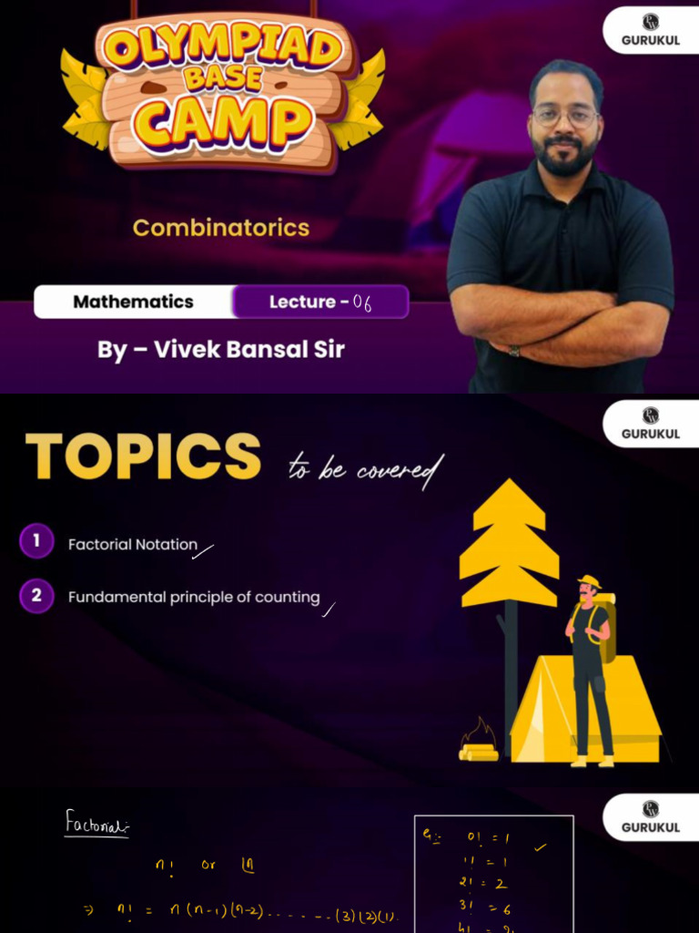 Combinatorics - 06 | PDF