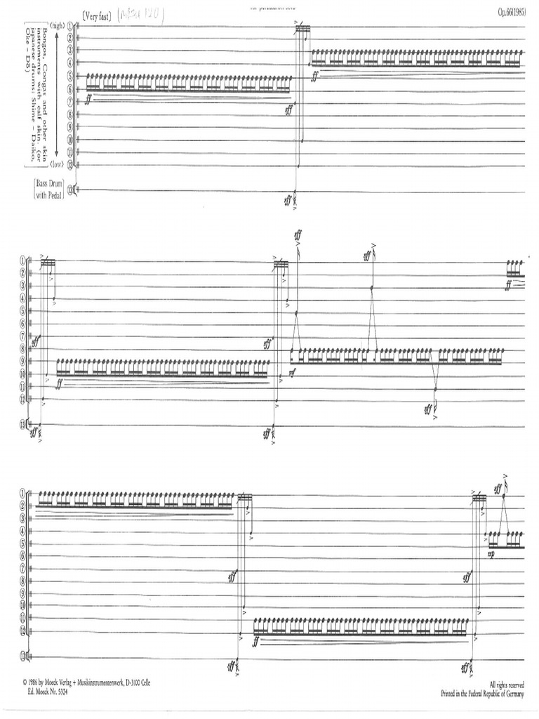 13 Drums Maki Ishii | PDF