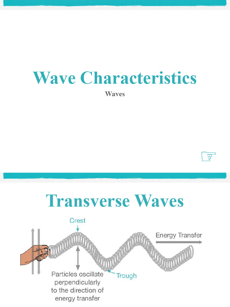 3.2 - Wave Characteristics - POWERPOINT | PDF | Teaching Methods ...