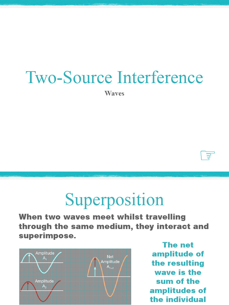 3.5 - Two-Source Interference - Powerpoint | Download Free PDF | Waves ...