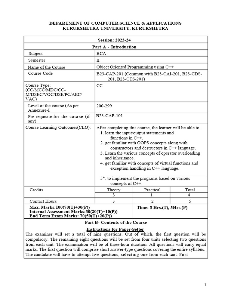 2023 NEP BCA 2nd Sem | PDF | Class (Computer Programming) | World Wide Web 2023 NEP BCA 2nd Sem | PDF | Class (Computer Programming) | World Wide Web