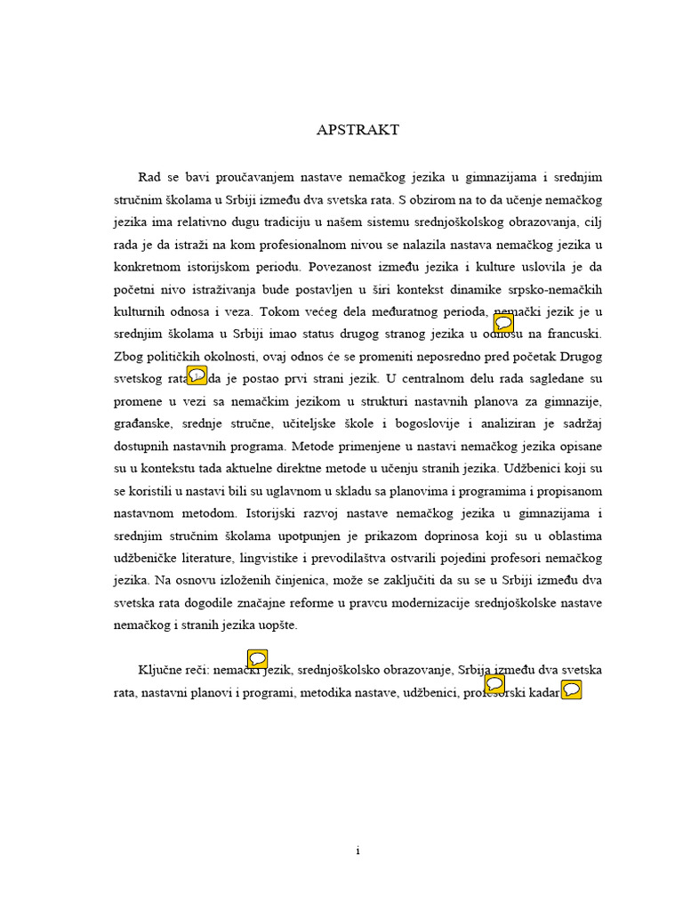 Ana Cvetkovic Master Rad Kompletna Verzija | PDF