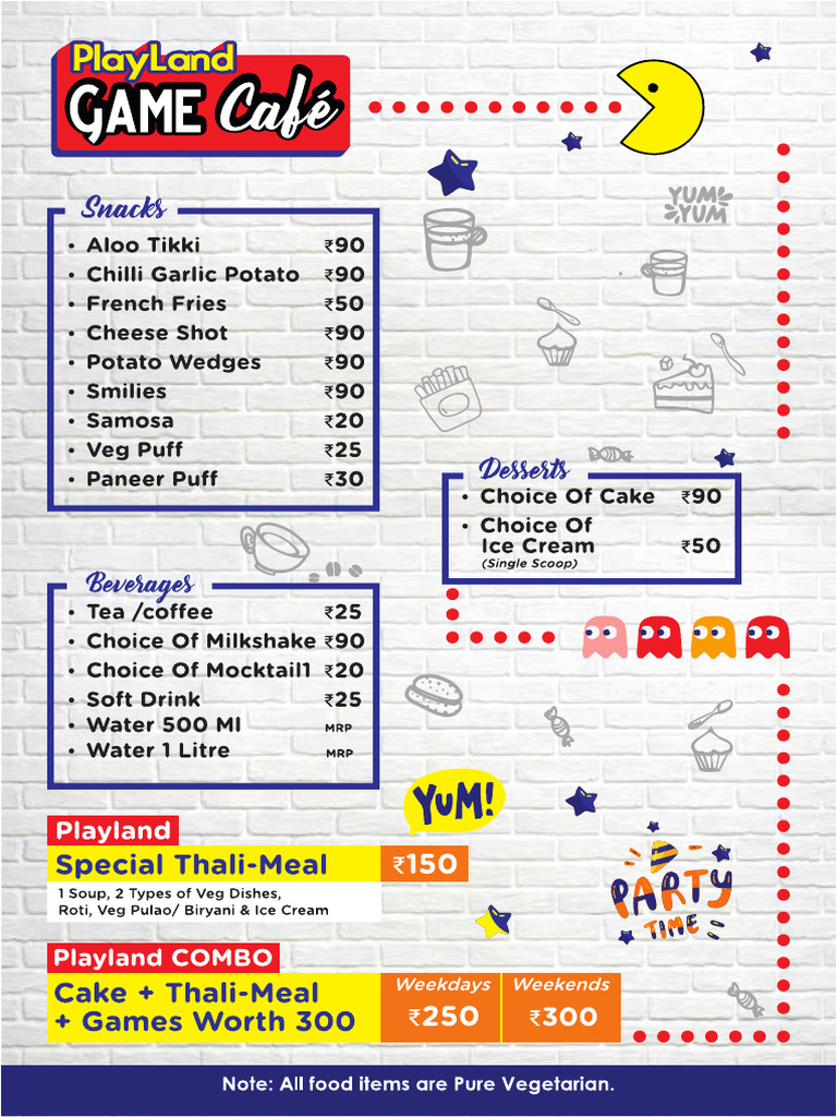 A4 Cafe Menu 4 Copies | PDF