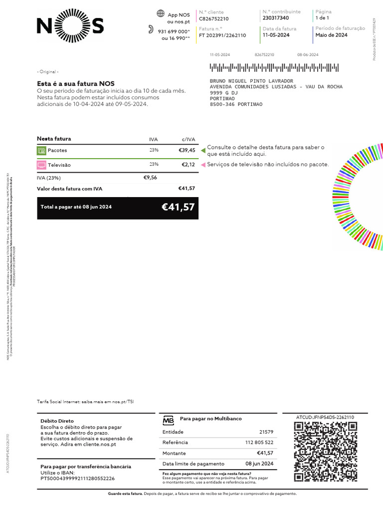 Fat Nos | PDF | Imposto sobre Valor Agregado (IVA)