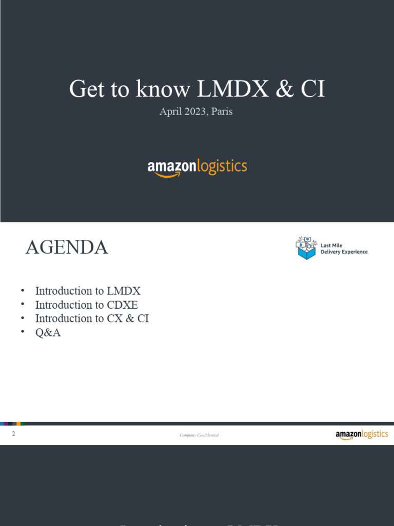 Get To Know LMDX & CI | PDF | Customer Experience | Business Process