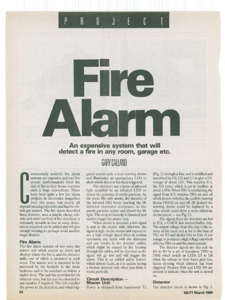 Adi Alarma Incendiu Automatizare Fire Alarm | PDF | Detector (Radio ...