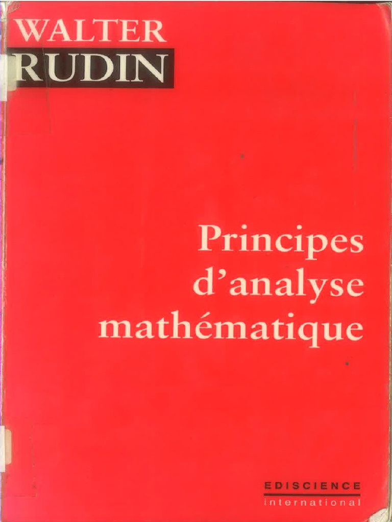 Rudin Principes-1 | PDF