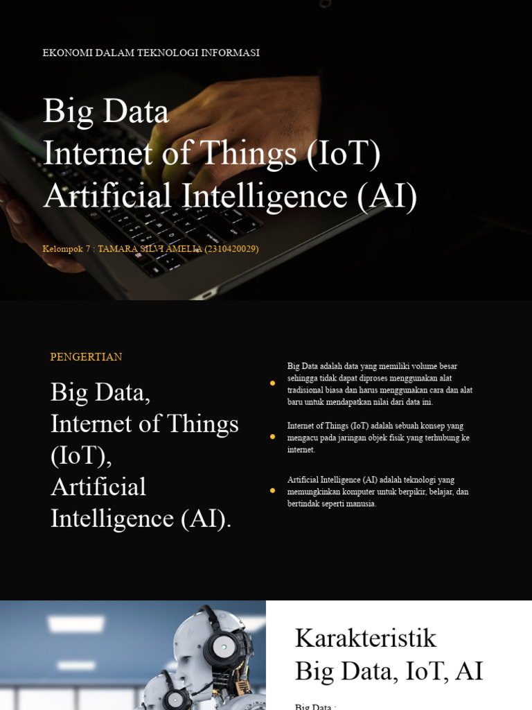 Kel 7 - Big Data - IoT - AI | PDF | Teknologi & Rekayasa