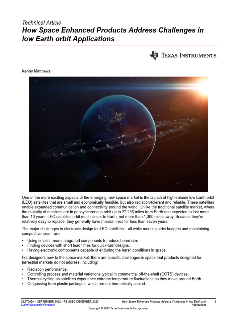 SSZT 065 A | Download Free PDF | Reliability Engineering | Satellite