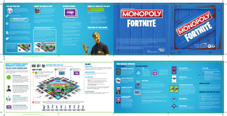 Monopoly Fortnite Collectors Edition Board Game Inspired by Fortnite ...