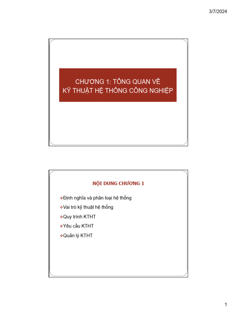 Chương 1 T NG Quan KTHT | PDF