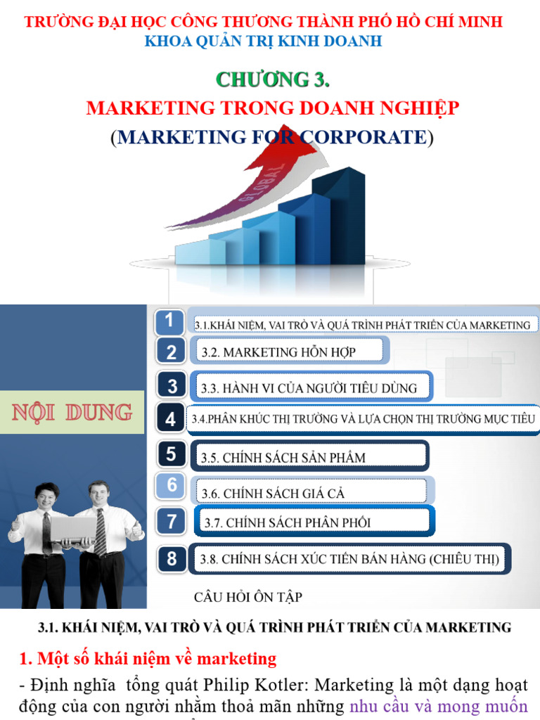 Chuong 3. Marketing Trong Doanh Nghiep | PDF
