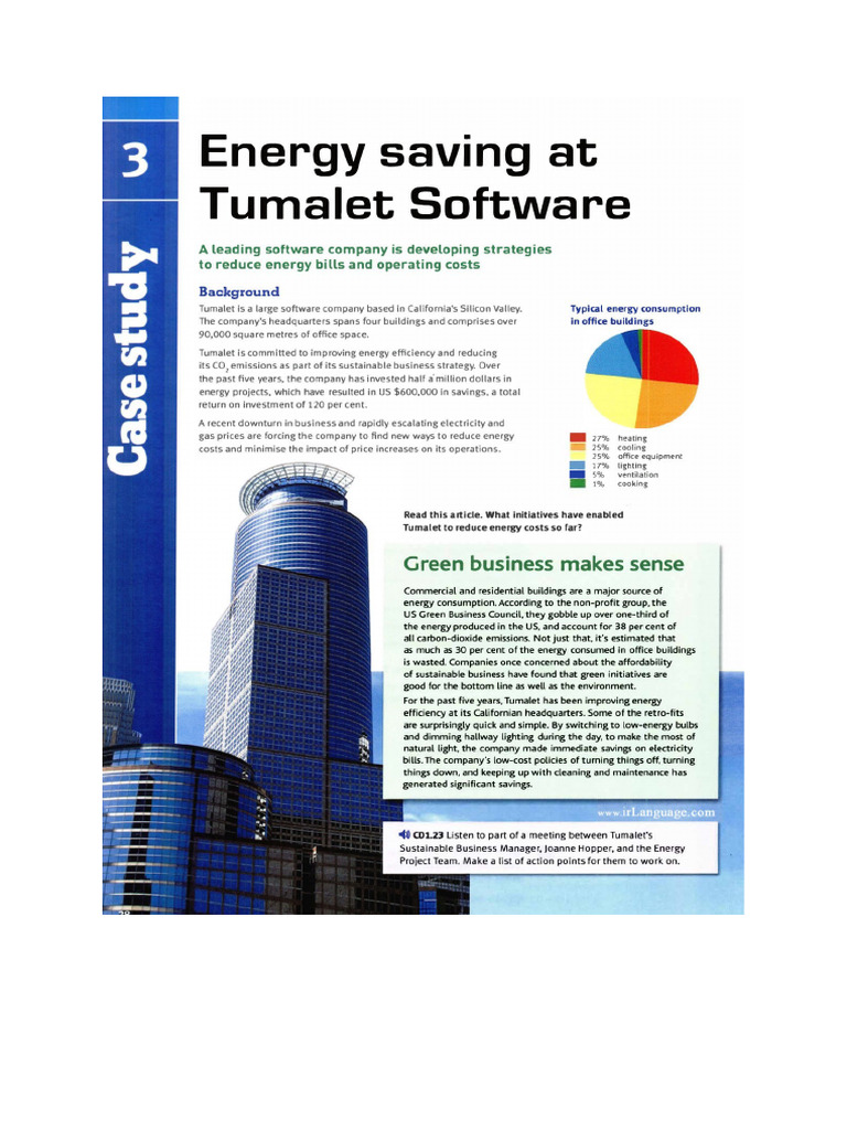 Case Study Energy | PDF