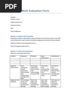 Exceptional Wood Technology CBA Example | PDF