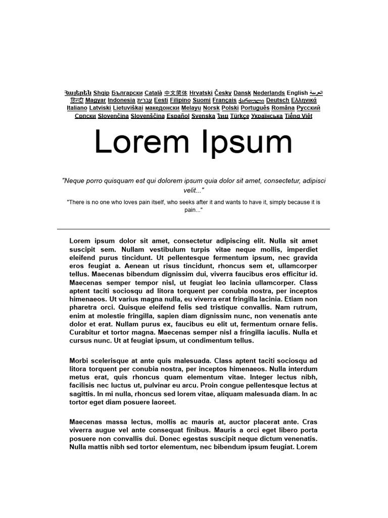 Lorem Ipsum: "Neque Porro Quisquam Est Qui Dolorem Ipsum Quia Dolor Sit Amet, Consectetur ...