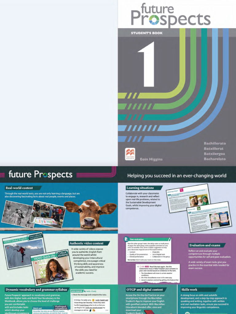 Future Prospects 1 - SB | PDF | English Language | Verb