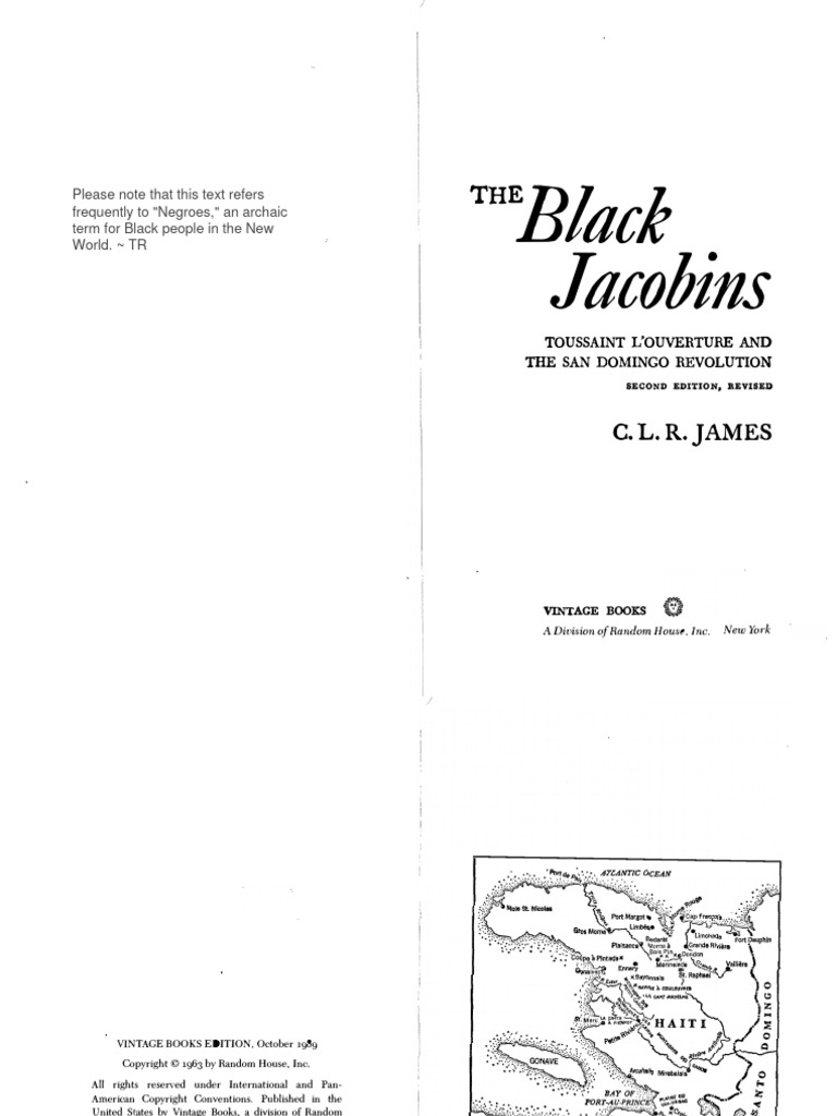 James - Excerpts, The Black Jacobins - 2nd Ed 1963 | PDF