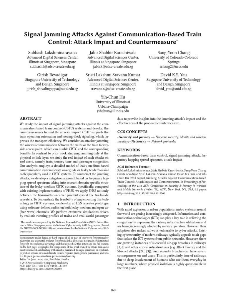 Jammer | PDF | Communication | Computer Security