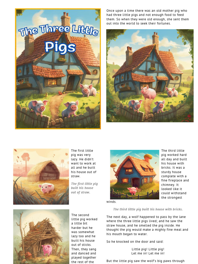 3 little pigs.simple | PDF