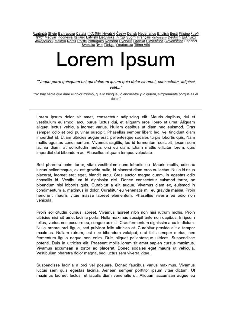 Lorem Ipsum: "Neque Porro Quisquam Est Qui Dolorem Ipsum Quia Dolor Sit Amet, Consectetur ...