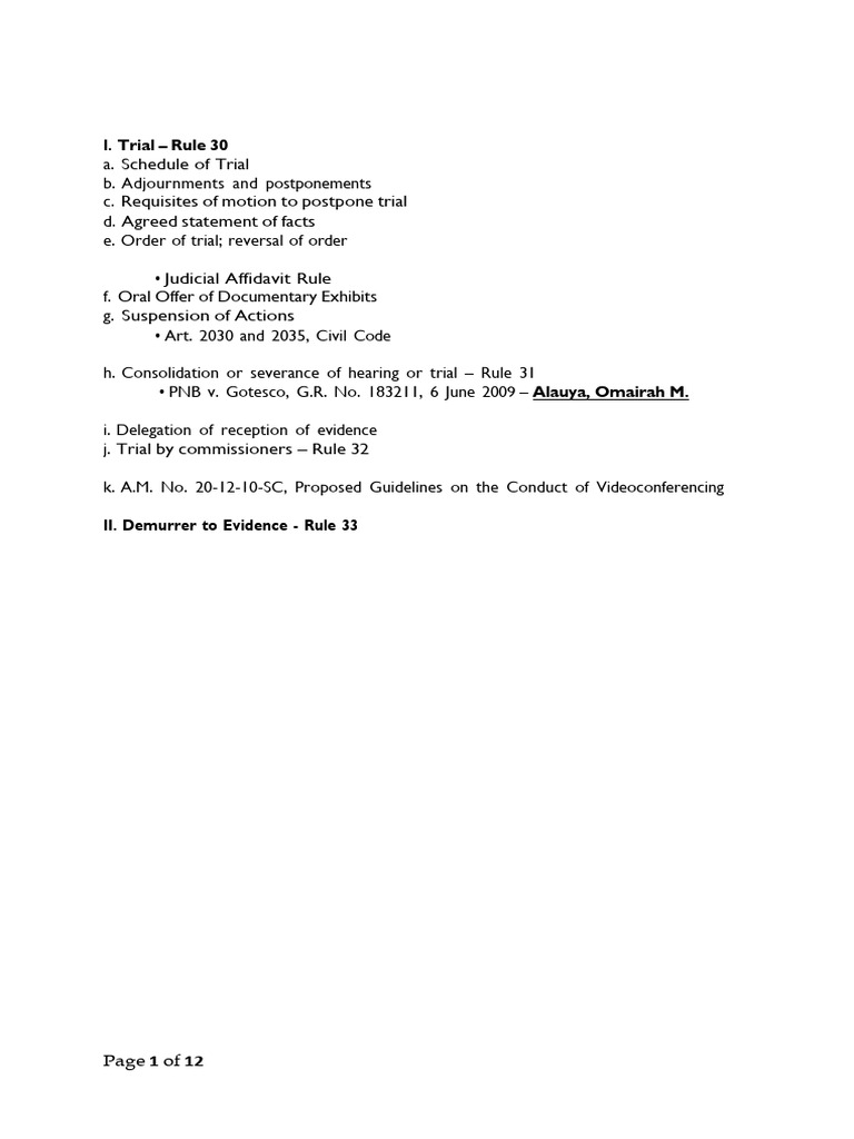 Civ Pro Final Coverage Case Assignation | PDF | Judgment (Law) | Appeal