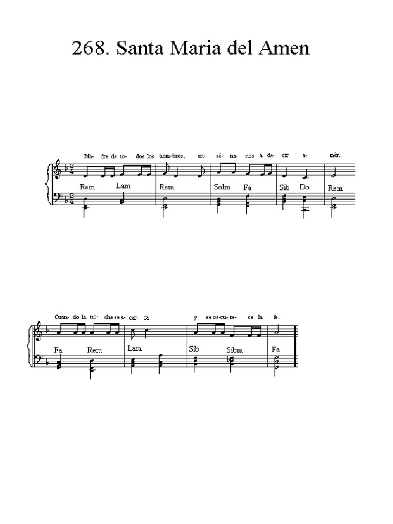 Santa-maria-del-amen | PDF