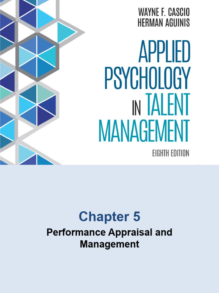 Chapter 05 REVN Cascio PowerPoint | Download Free PDF | Performance ...