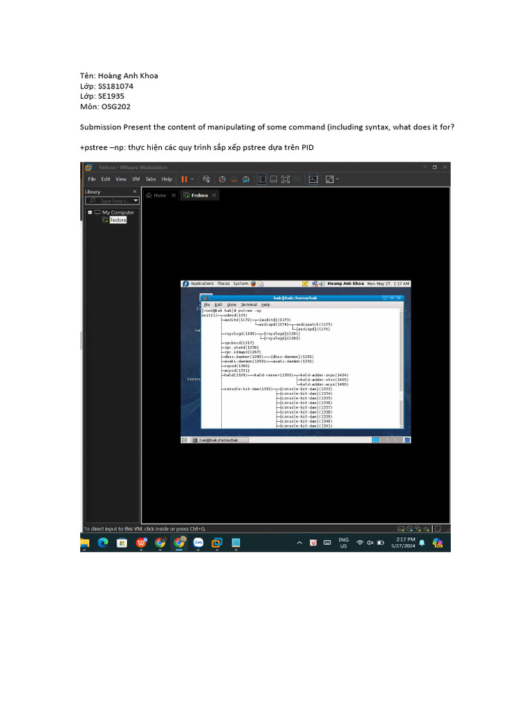 Hoàng Anh Khoa SS181074 Lab 3 | PDF