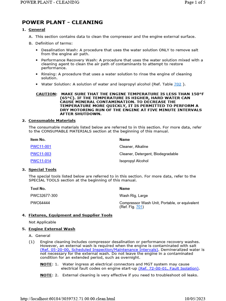 Power Plant Equipment Cleaning Guide | PDF | Water | Industrial Processes