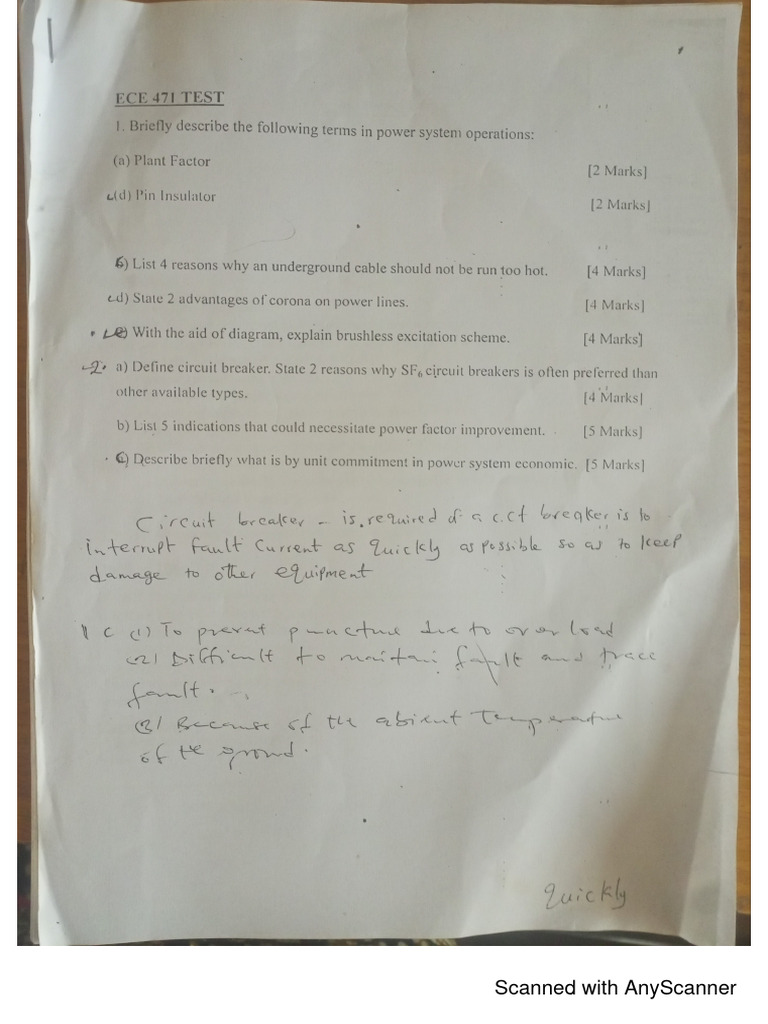 Past Question 2 | PDF