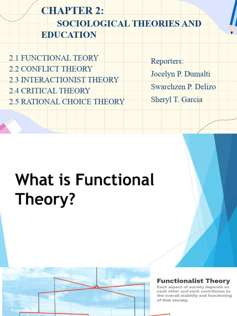 Chapter 2 - Sociological Theories and Education | PDF | Critical Theory | Rationality