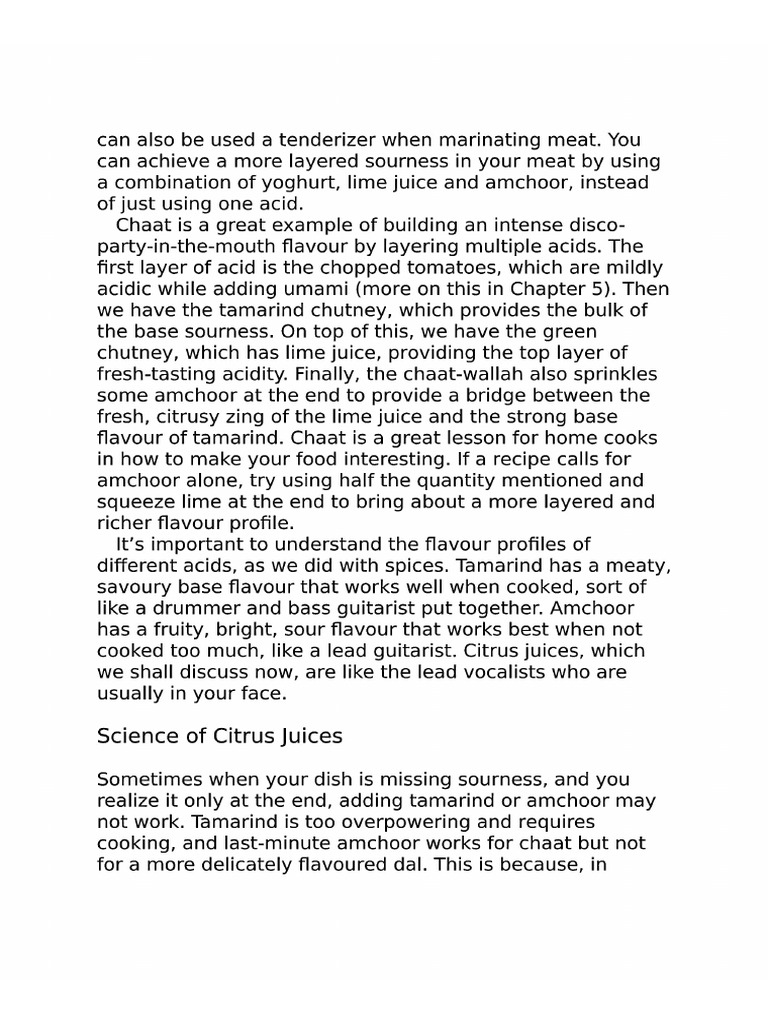 Science of Citrus Juice | PDF